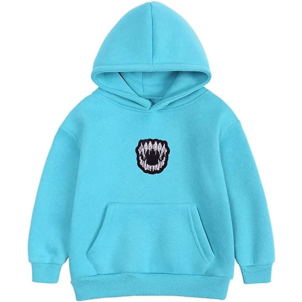 Punk Skull Embroidery Patch Vampire Teeth & Mouth Black Cartoon Embroidered Iron On Patch Sexy Vampire Lips Sticker Craft Fabric Accessory Sewing Jacket Polo T-Shirt Hat Bag Clothing Accessories