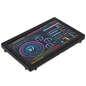 5in Computer Data Monitor, Mini Micro USB AIDA64 PC Temperature Monitor, PC CPU HDD Data Display Screen Sensor Panel Display