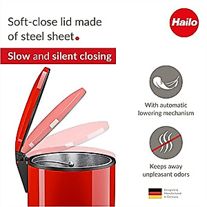 Hailo 0545-040 Pure XL, Red, Rot