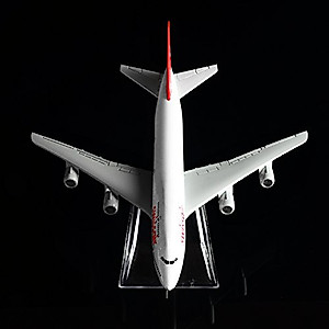 24-Hours Swiss Air Boeing747 Airplane Models Plane Alloy Metal Die-cast 1:400
