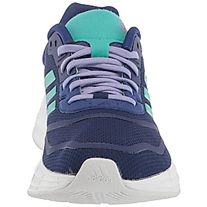 adidas Women's Duramo 10 Running Shoe, Legacy Indigo/Mint Rush/Light Purple, 11