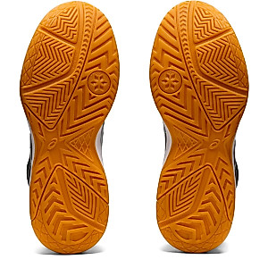 ASICS Kid's UPCOURT 4 Grade School Volleyball Shoes, 3, BLACK/FRESH ICE