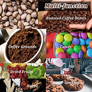 Coffee Bags with Valve (50 PCS,16oz/1lb) Kraft Paper High Barrier Aluminum Foil Flat Bottom Standing Coffee Beans Storage Packaging Bags,Reusable Heat Seal Side Zipper Pouches for Small Business&Home