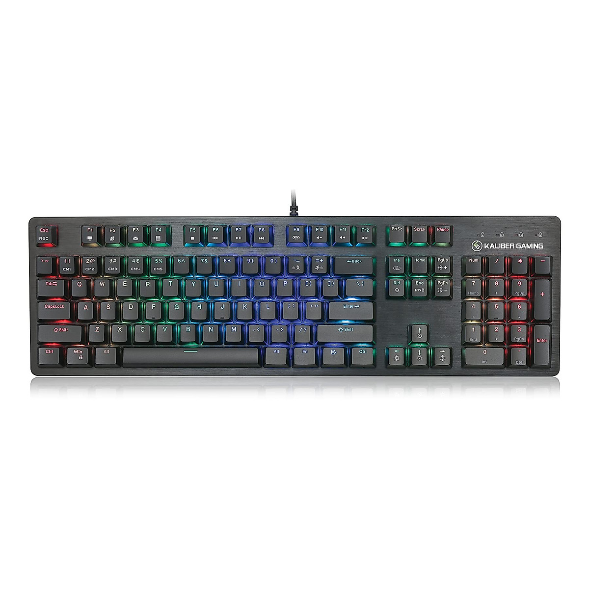IOGEAR Kaliber Gaming HVER Stealth Gaming Keyboard (GKB740)
