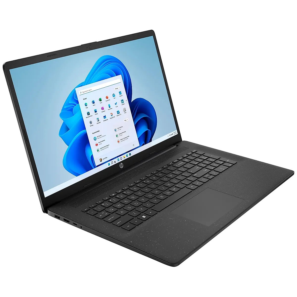 HP 2023 17 17.3" HD+ Laptop Computer, 12th Gen Intel 10-Core i7-1255U up to 4.7GHz, 64GB DDR4 RAM, 4TB PCIe SSD, 802.11AC WiFi, Bluetooth 5.0, Jet Black, Windows 11 Home, BROAG