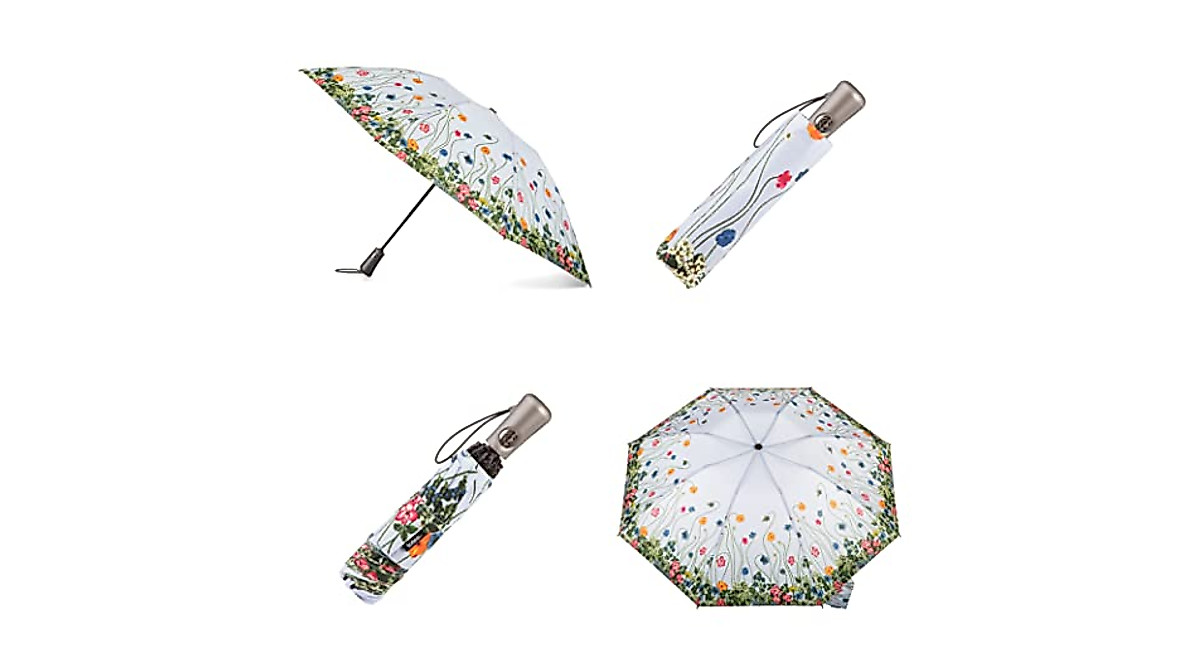Totes InBrella: Compact Reverse Closing Umbrella