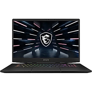 MSI Stealth GS77 17.3" UHD 4K 120Hz Ultra Thin & Light Gaming Laptop: Intel Core i9-12900H RTX 3080 Ti 32GB DDR5 1TB NVMe SSD, USB-Type C, Thunderbolt 4, CNC Aluminum, Win11 Pro: Core Black 12UHS-040