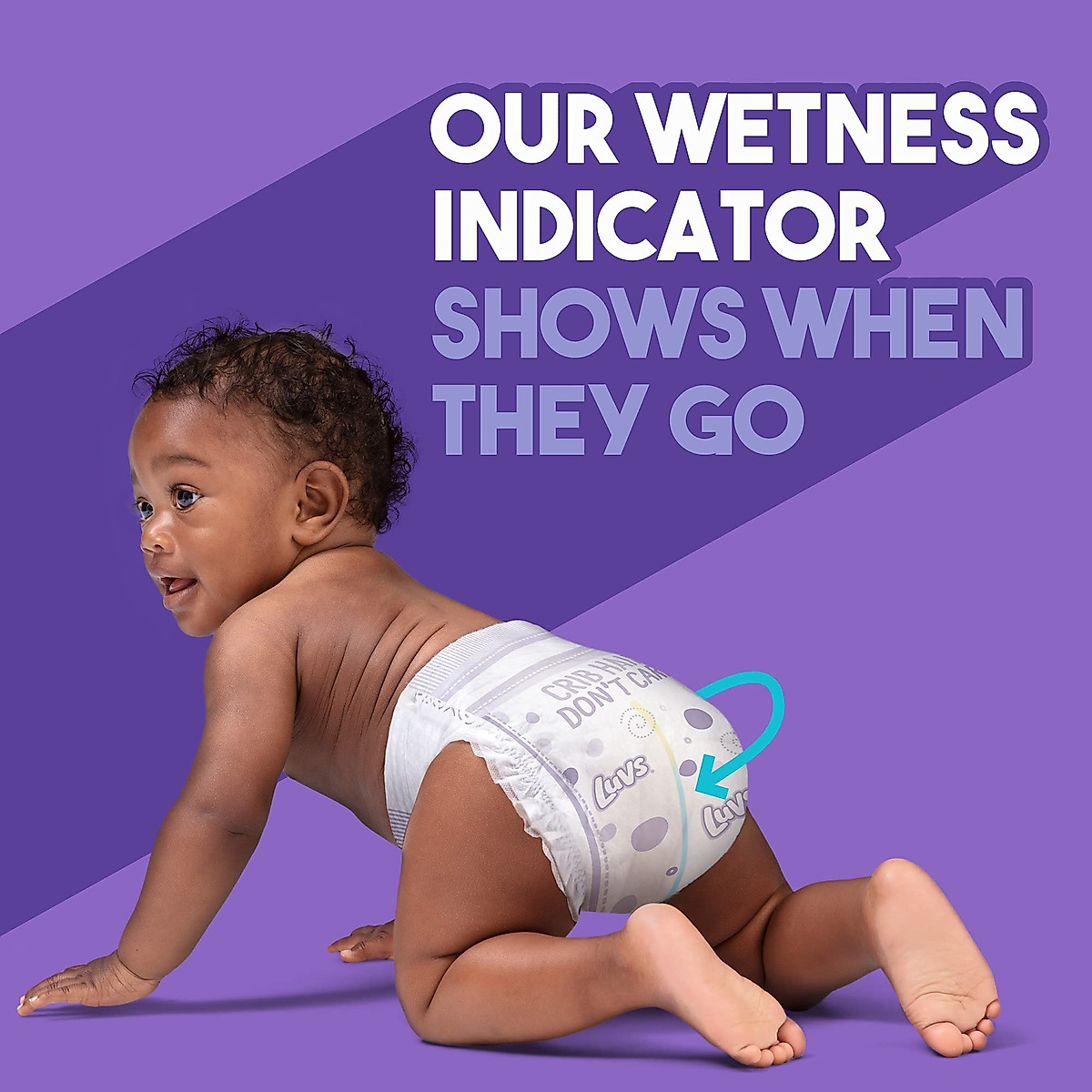 Luvs Triple Leakguards Diapers, Size 3 (168 Count) - Packaging May Vary