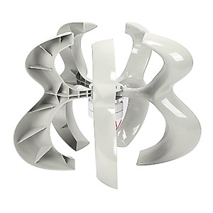 Wind Turbines Kit 600W Automatic Wind Turbine Kit Wind Power Generator Direction Adjustment Wind Turbines Generator for Home Marine Industrial Energy (48V)