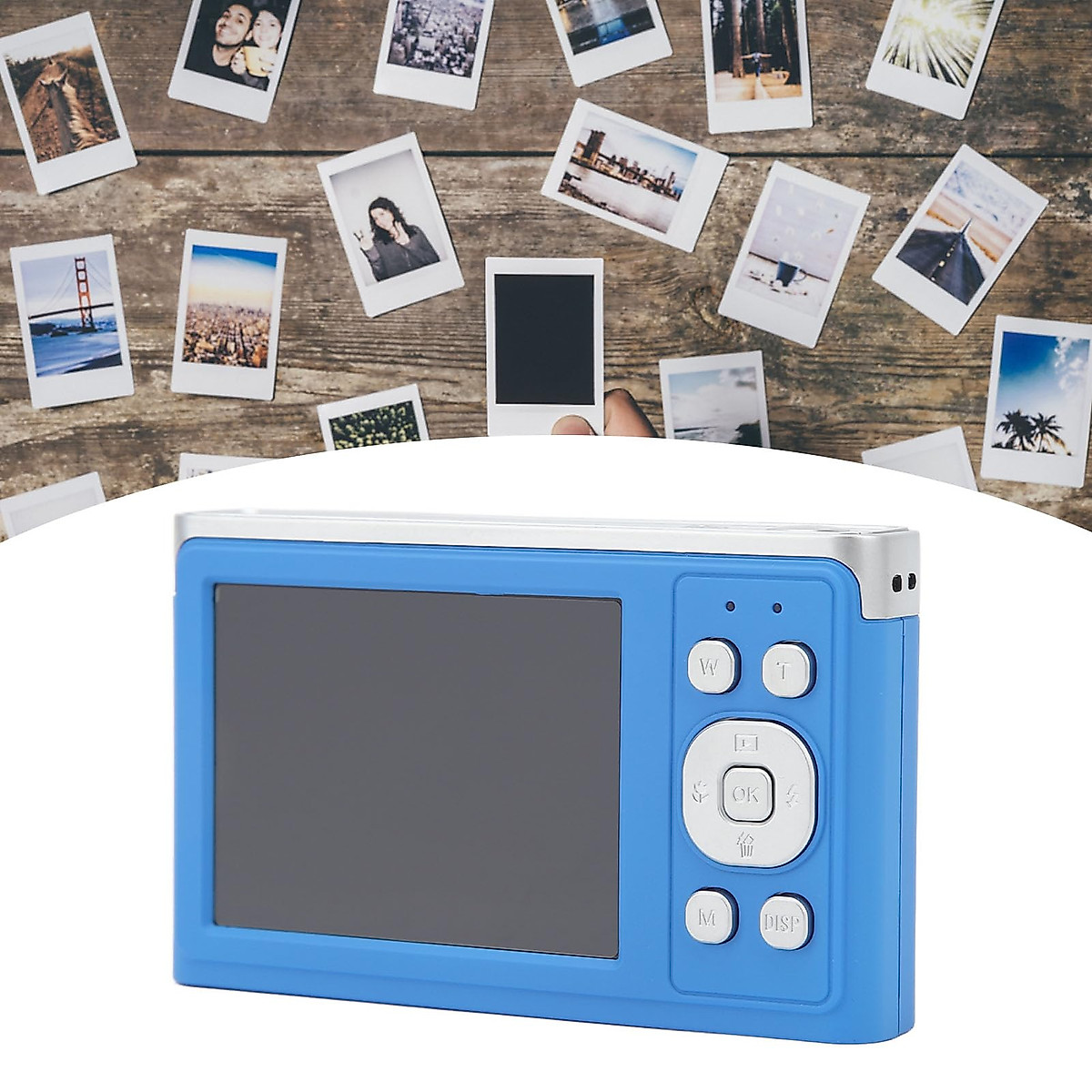 Digital Camera, 4K 50MP Vlogging Camera with 2.88inch IPS Screen, 16X Digital Zoom, Anti Shaking, Built in Fill Light, Compact Point and Shoot Camera for Students Teens Adults