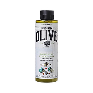 KORRES Olive Shower Gel, Sea Salt, 8.45 fl. oz.