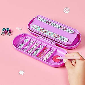 Blingle Bands DIY Gem Friendship Bracelet, 5 Band On The Go Starter Pod - Arts & Craft Activity for Ages 7 and Up