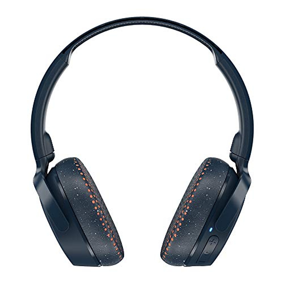 Skullcandy Riff On-Ear Wireless Headphones, 34 Hr Battery, Microphone, Works with iPhone Android and Bluetooth Devices - Blue/Sunset
