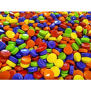 Pucker Ups - 2 lbs/32 oz of Assorted Fresh Delicious Sweet Tart Sour Candy - Lemon Lime Orange Blue Raspberry Cherry