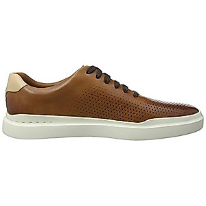 Cole Haan Men's Grandpro Rally Sneaker, British Tan/Ivory, 12