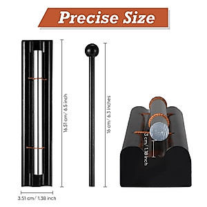 Konohan Classroom Chime Meditation Chimes Teacher Chime Hand Bell Chimes for Classroom Management Mindfulness Reminder Bell with Mallet Storage Bag for Teacher Gift Prayer Yoga Music