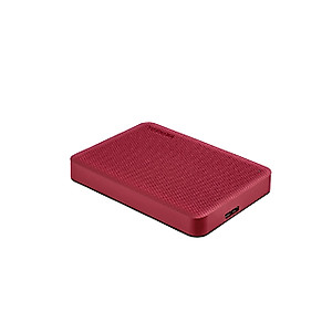 Toshiba Canvio Advance 4TB Portable External Hard Drive USB 3.0, Red - HDTCA40XR3CA