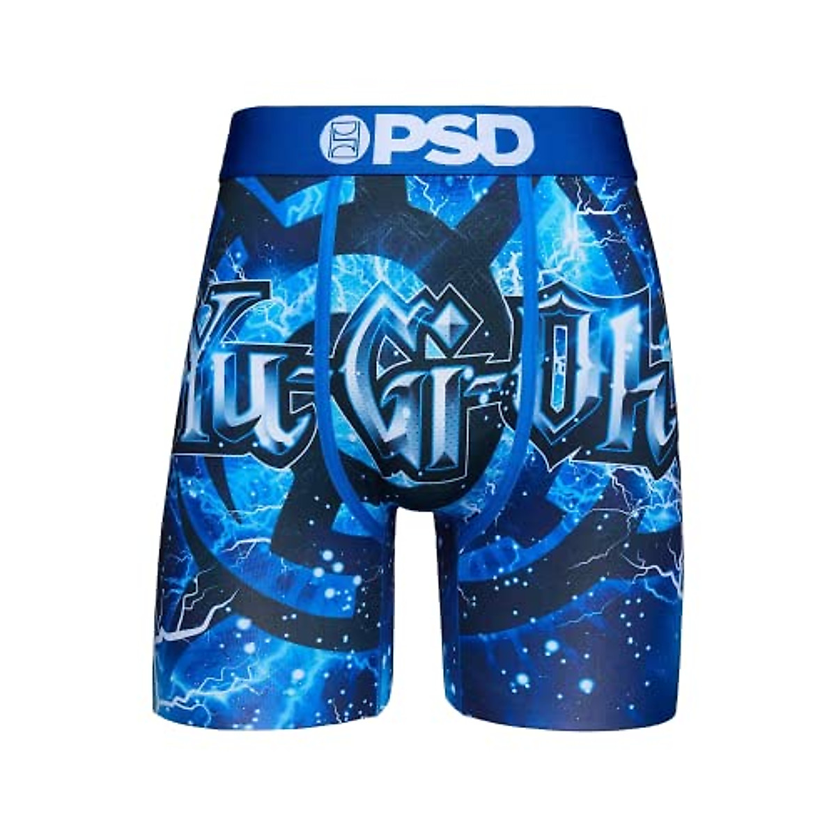 PSD Men's Yu-Gi-Oh Hype Boxer Briefs, Blue, L