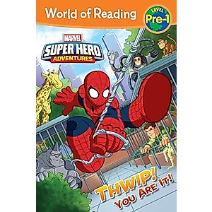 World of Reading: Super Hero Adventures: Thwip! You Are It!: Level Pre-1