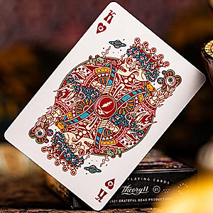 theory11 Grateful Dead Playing Cards Premium Deck with Iconic Band-Themed Artwork