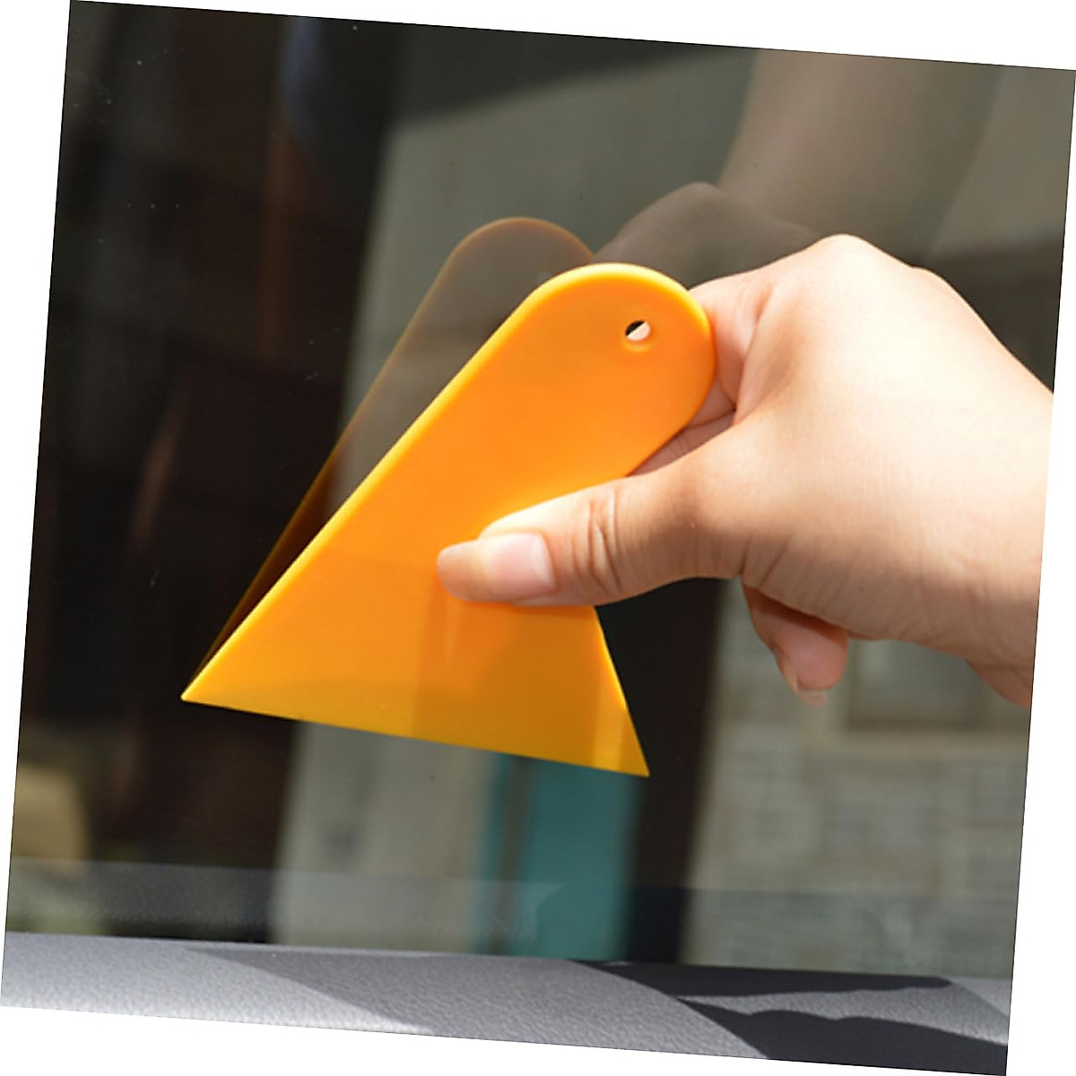 PRETYZOOM Scraper for DIY Tools Glue Scraper Small Scraper DIY Scraper Yellow