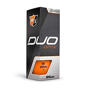 WILSON Staff Duo Optix Golf Ball - Orange