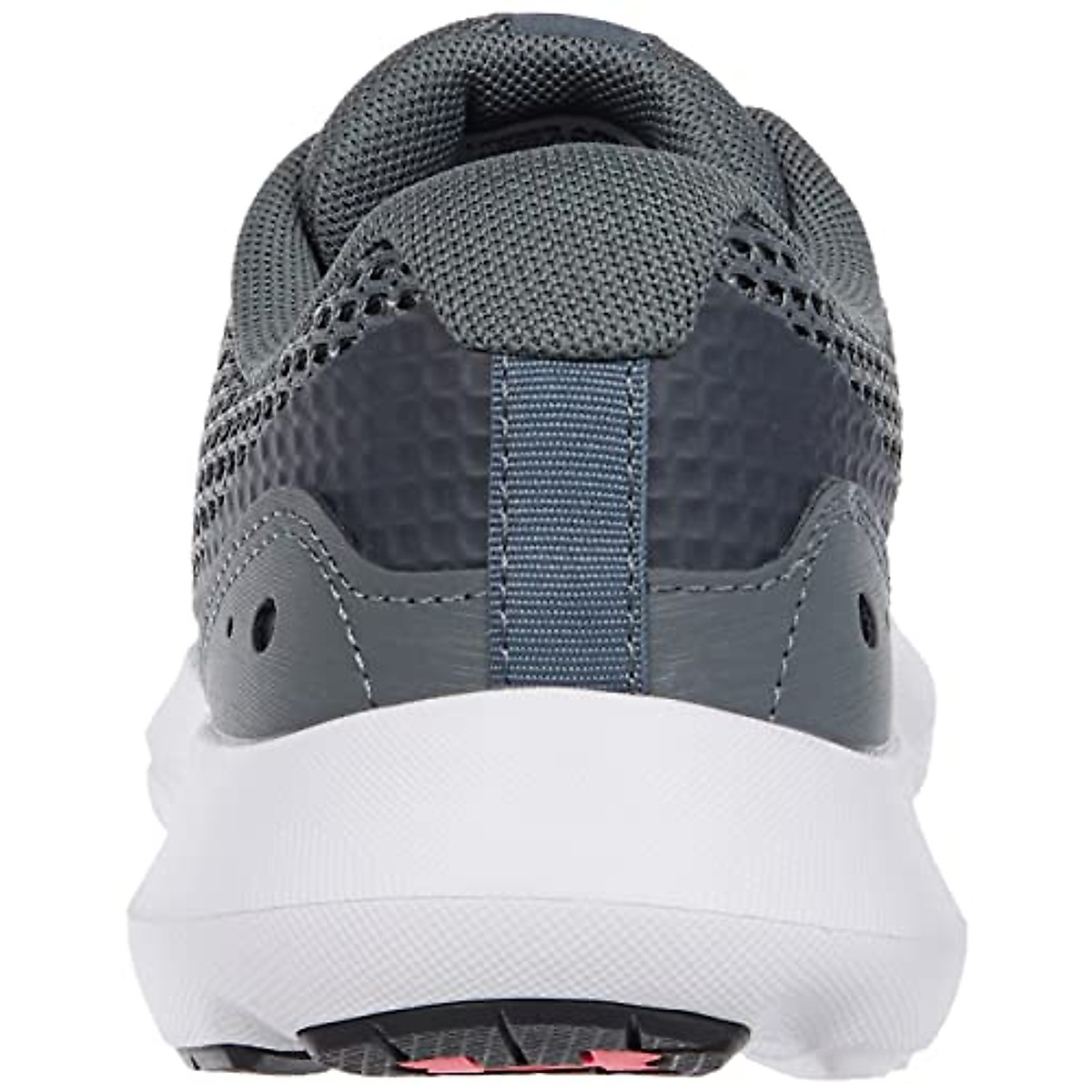 Under Armour Women's Surge 3 Sneaker, (103) Pitch Gray/White/Cerise, 8.5