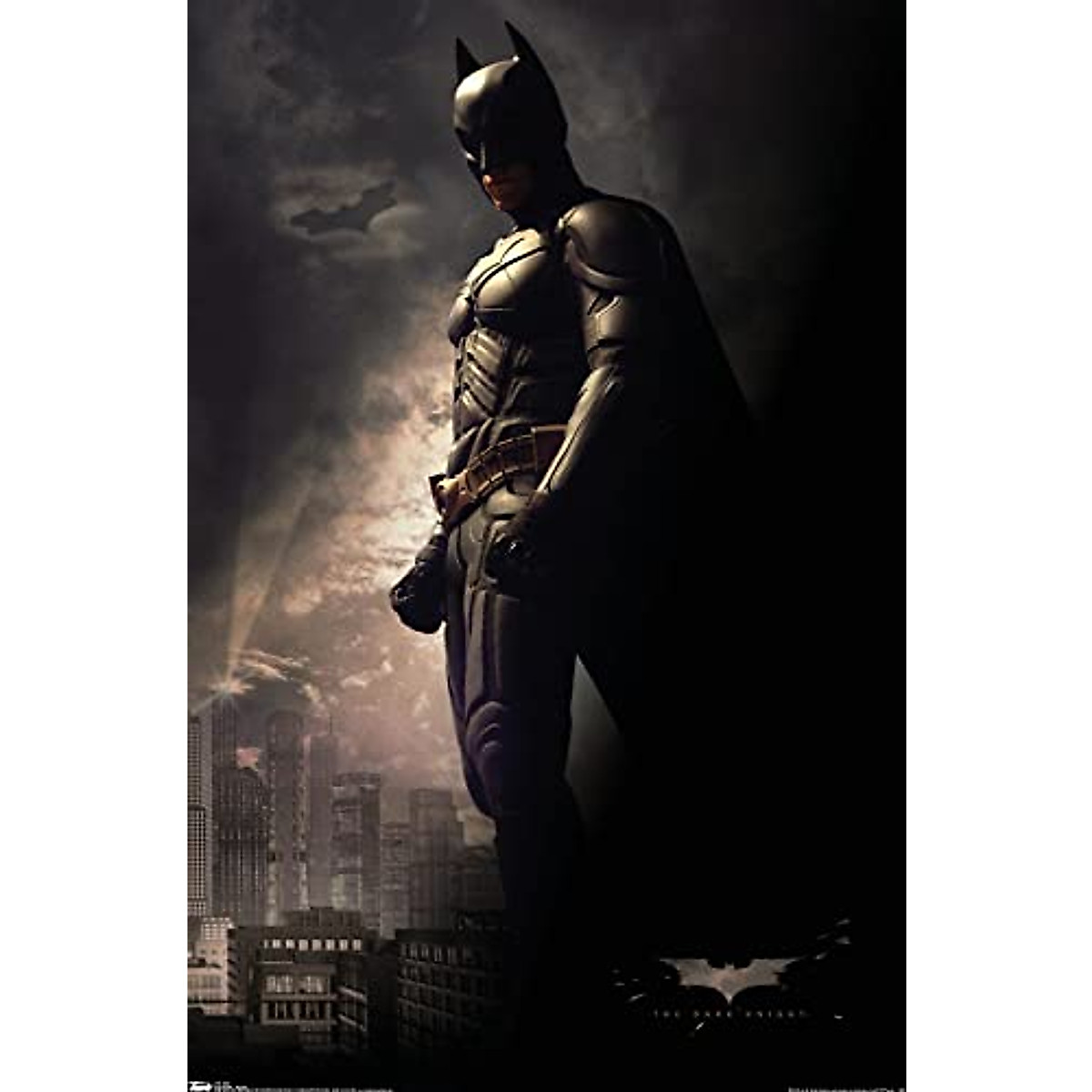Trends International DC Comics Movie - The Dark Knight - Batman In The Shadows Wall Poster, 22.375" x 34", Unframed Version