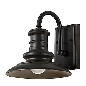 Feiss Lighting-Redding Station-Small Outdoor Wall Lantern Aluminum Approved for Wet Locations in Period Inspired Style-9