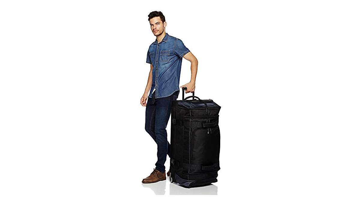 Amazon Basics 35" Wheeled Duffel Bag for Travel