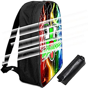 Afifuots 17inch Multi-Function Travel Backpack Daypack 3d Printed Laptop Backpack Large Capacity Shoulder Bag For Daily Life 5