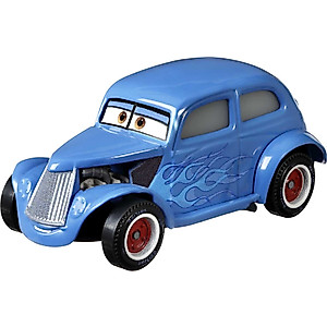 Disney Car Toys and Pixar Cars Hot Rod River Scott, Miniature, Collectible Racecar Automobile Toys Based on Cars Movies, for Kids Age 3 and Older, Multicolor