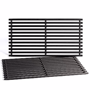 Grill Replacement Parts for Charbroil Grill Grates 463642316 463644220 G369-0030-W2 G469-0005-W1 G460-0500-W1 Cast Iron 17 Inch Cooking Grate char-broil 463675016 nexgrill Evolution 720-0864 720-0864m