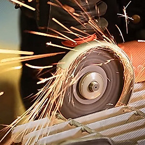 KSEIBI 50 Pack 4 1/2 Cut Off Wheels for Cutting Metal Stainless Steel 0.040" Thickness, 7/8" Arbor, Type 41 Ultra Thin Angle Grinder Wheel 646004 Cut-Off Disc