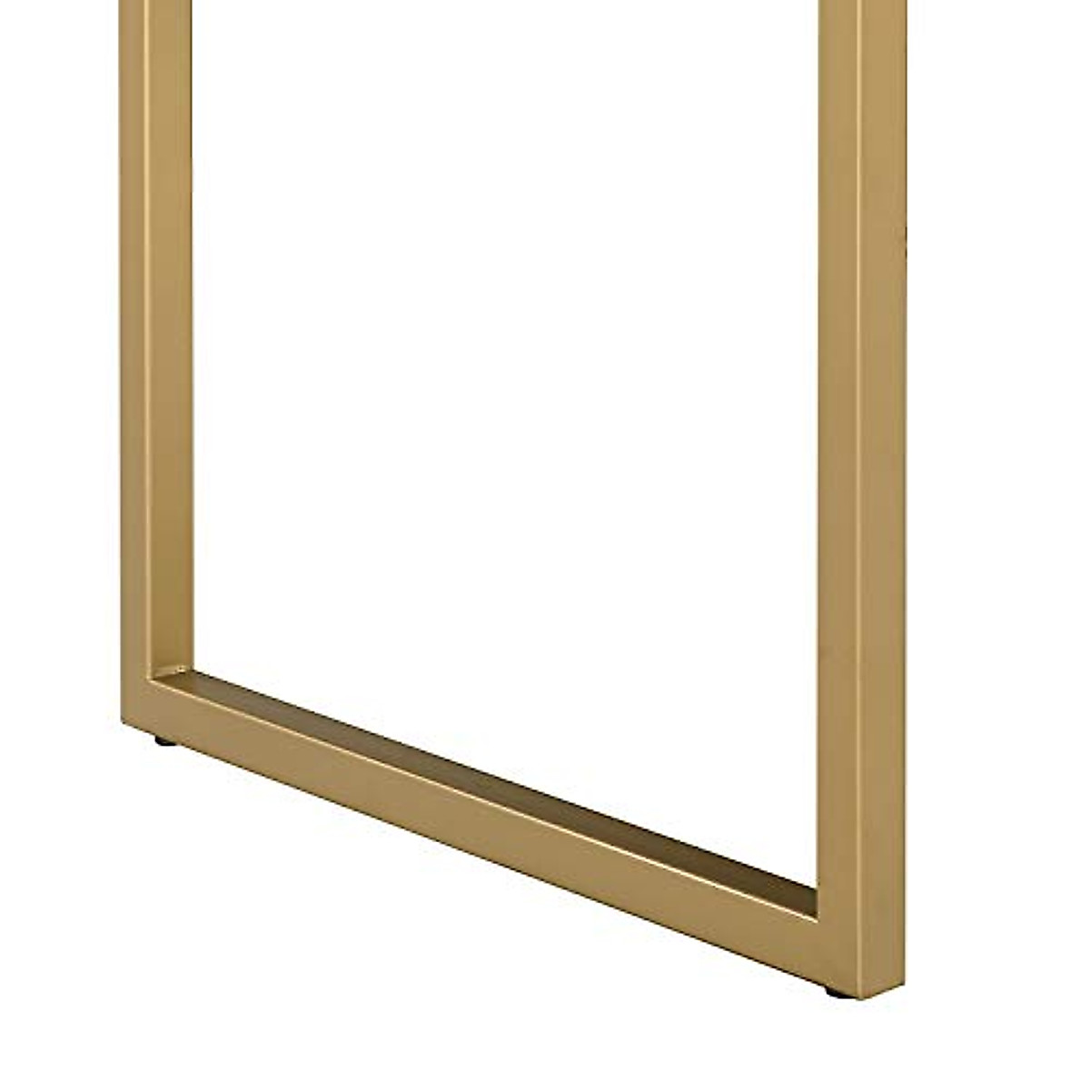 Southern Enterprises Carabelle Desk, Textured Emerald Alligator, Gold