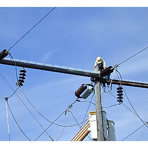 Bird-X, SP-10-NR Plastic Polycarbonate Bird Spikes Kit with Adhesive Glue, Covers 10 feet