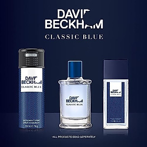 David Beckham Classic Blue Men's Eau de Toilette Spray, 3 Ounce
