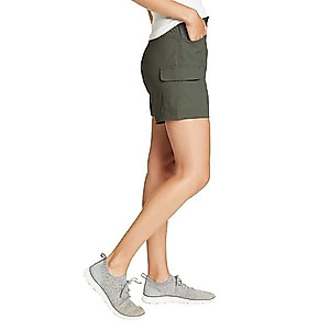 Eddie Bauer Ladies UPF 50+ Sun Protection Summer Trail Short | Green,10