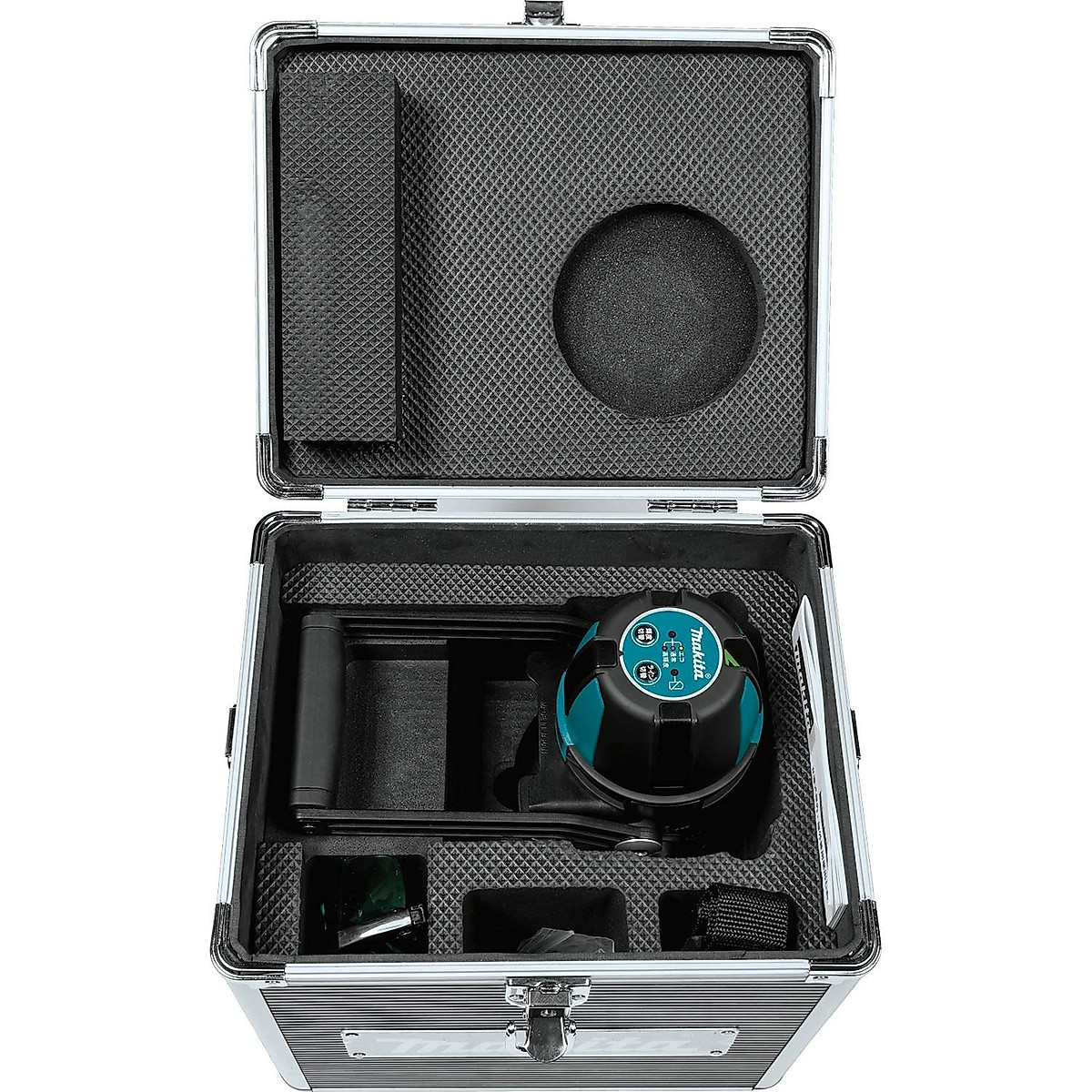 Makita SK209GDZ 12V max CXT Lithium-Ion Cordless Self-Leveling Multi-Line/Plumb Point Green Beam Laser, Tool Only