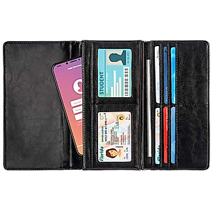 Fox Wallet Women | Trifold Clutch Wallets For Women | Fox Purse | High Capacity Womens Wallet | Fox Checkbook Wallet | Unique Women Wallets | Fox Wallets For Girls | Vegan Leather Wallets For Women