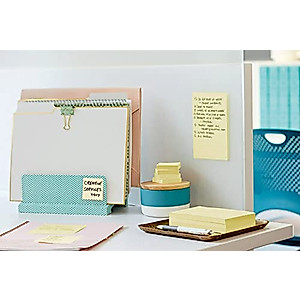 Post-it Pop-up Notes 3x5 in, 12 Pads, America's #1 Favorite Sticky Notes, Canary Yellow, Clean Removal, Recyclable (655)