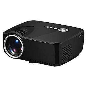 V2 LED LCD (WVGA) Mini Video Projector - International Version (No Warranty) - DIY Series - Black (FP8048V2-IV5)