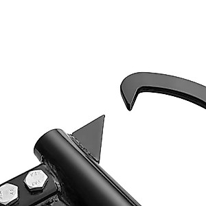 Earth Worth HWD630030 1940 Timberjack 48 Wood Log Lifter, Black