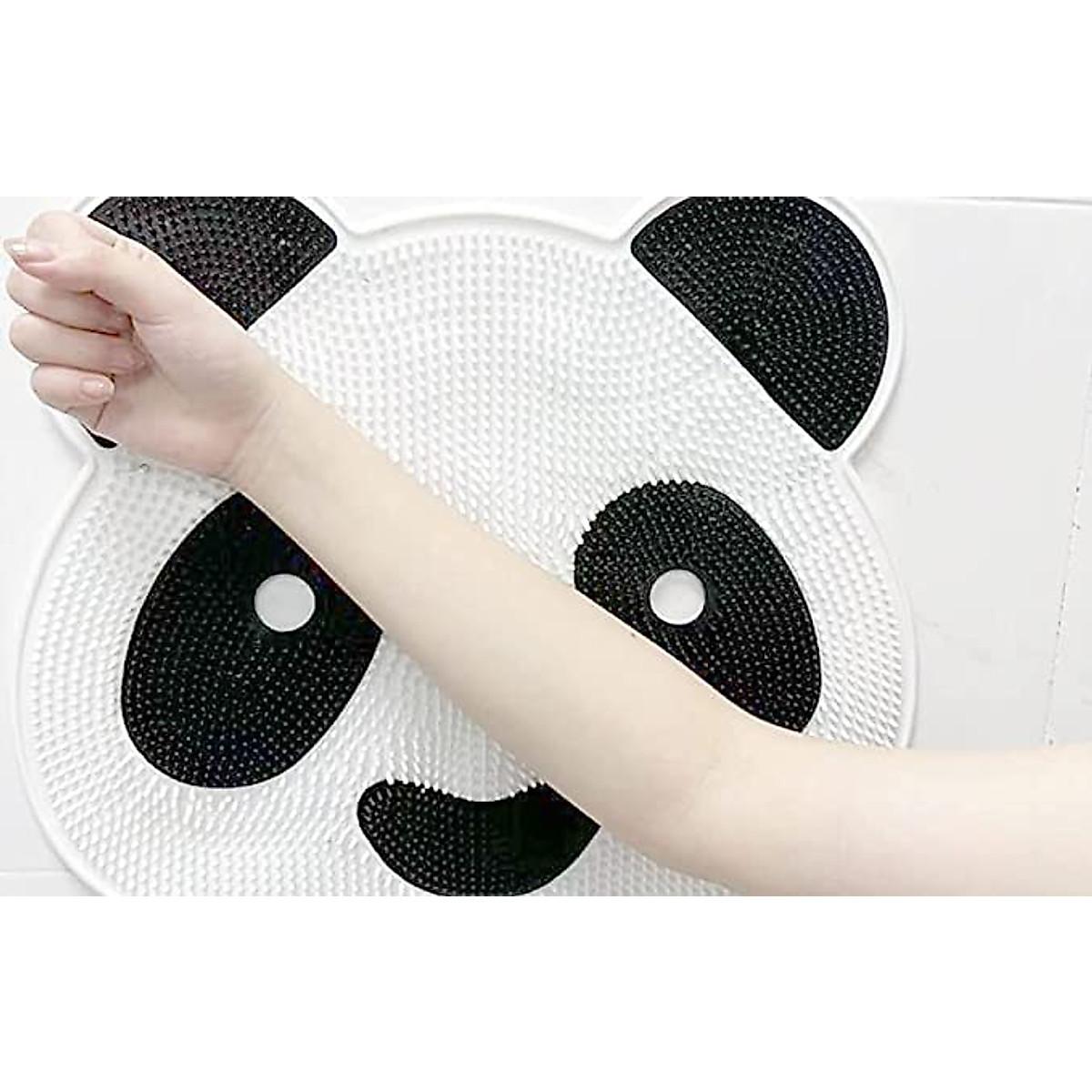 Panda Cleansing Anti-Itch Bath Mat, 2023 New Panda Clean Bath Mat, Silicone Bath Massage Cushion with Suction Cup (1pc)