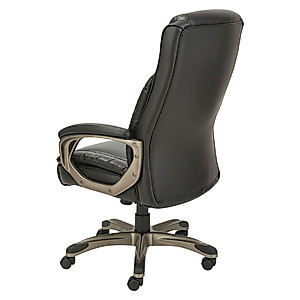 Alera ALEVN4119 Alera Veon Series Executive Highback Leather Chair, Coil Spring Cushioning,black