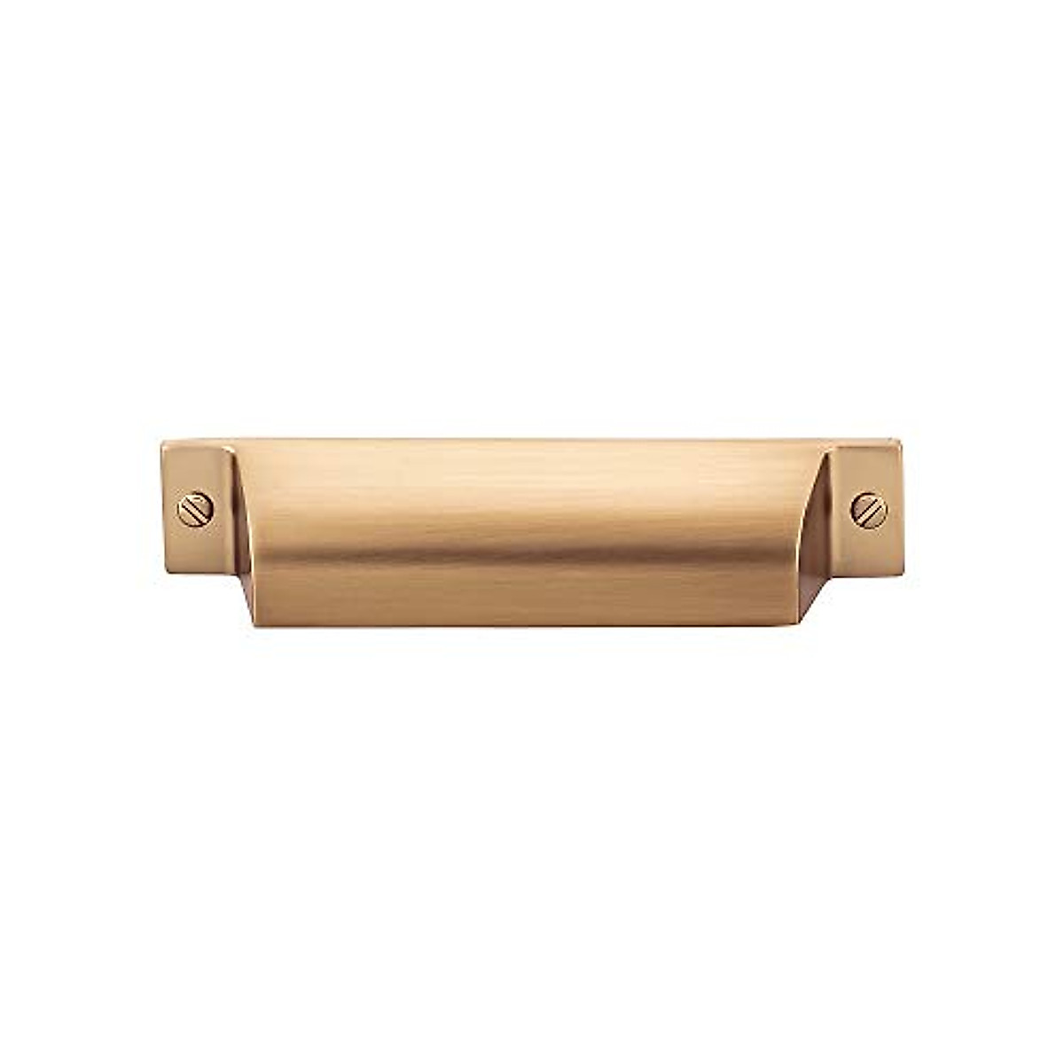 Top Knobs - TK773HB - Channing Cup Pull 3 3/4" - Honey Bronze - Barrington Collection