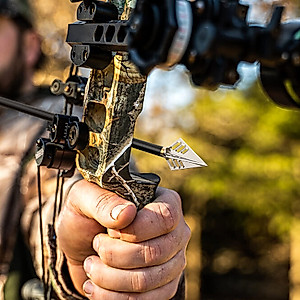 OTW Hunting Broadheads, 3 Fixed Blades 100 Grain Archery Broad Heads Archery Broadheads for Small Game Crossbows and Compound Bow Arrows(6 Pack-1)