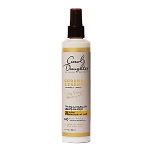 Carol's Daughter Leave In Conditioner, 8.5 Fluid Ounces, Goddess Strength Divine Strength Hair Milk with Castor Oil for Weak, Wavy, Coily and Curly Hair