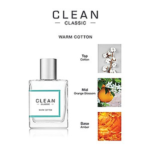CLEAN CLASSIC Eau de Parfum Light, Casual Perfume Layerable, Spray Fragrance Vegan, Phthalate-Free, & Paraben-Free, 30mL