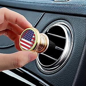 Baseball Softball Lace Magnetic Phone Holder for Car Air Vent Holder Clip Compatible with All Smartphones & Tablets